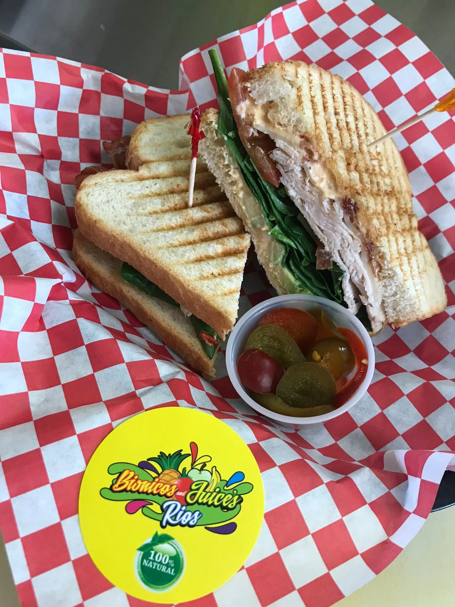 (Friday) Roasted Turkey Sandwich with a Large Agua Fresca – Bionicos ...